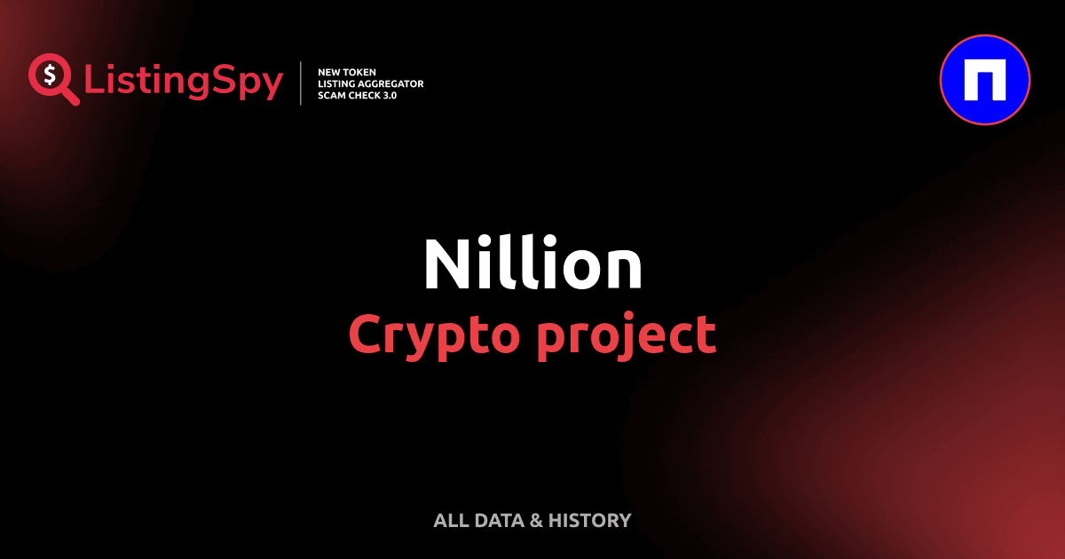 Nillion crypto project: NIL token listings, events, analysis | ListingSpy