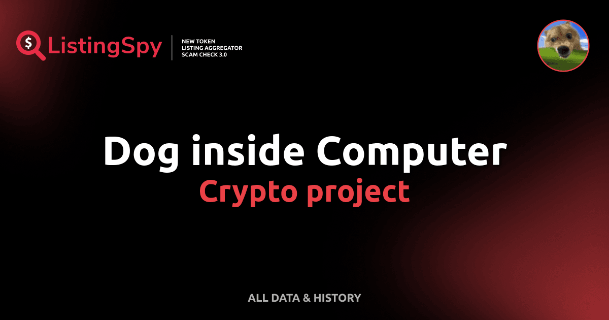 Dog inside Computer crypto project: DIC token listings, events ...