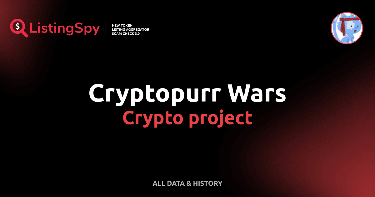 Cryptopurr Wars crypto project: CPW token listings, events, analysis ...