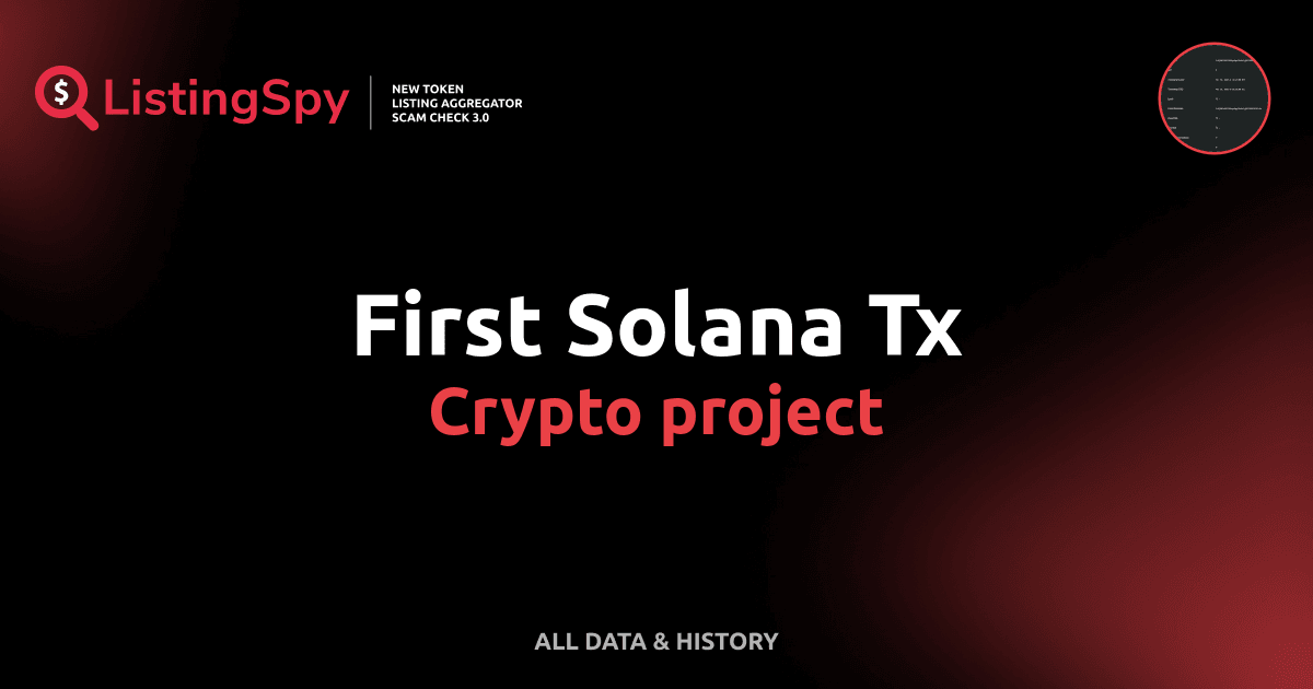 First Solana Tx crypto project: BLOCK0 token listings, events, analysis ...