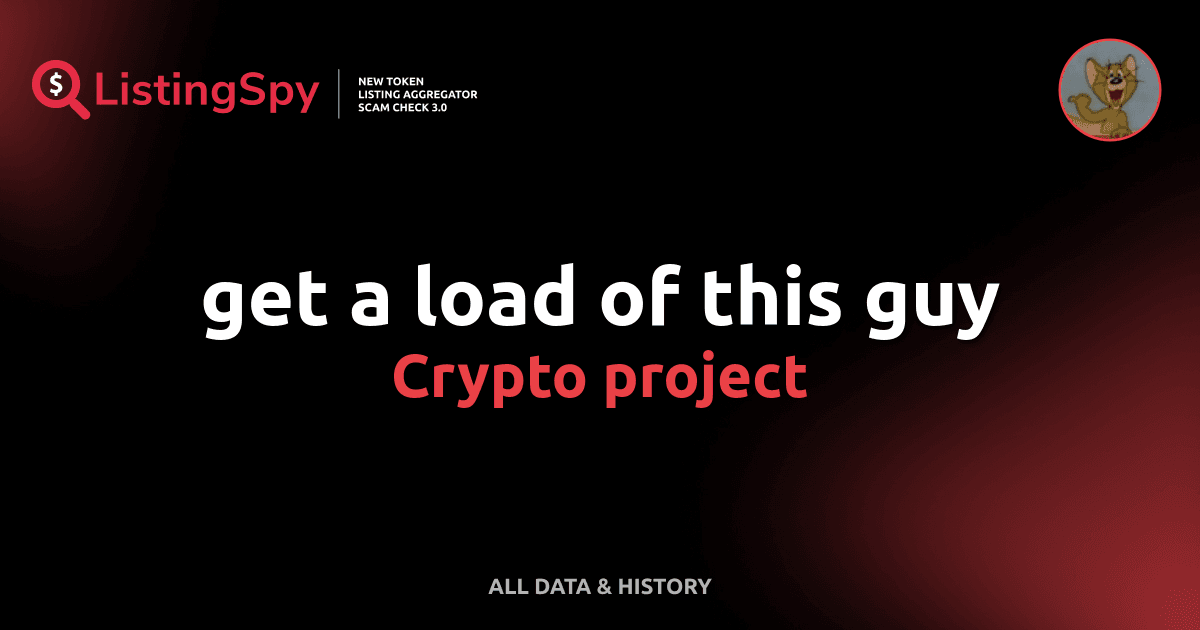 get a load of this guy crypto project: jerry token listings, events ...