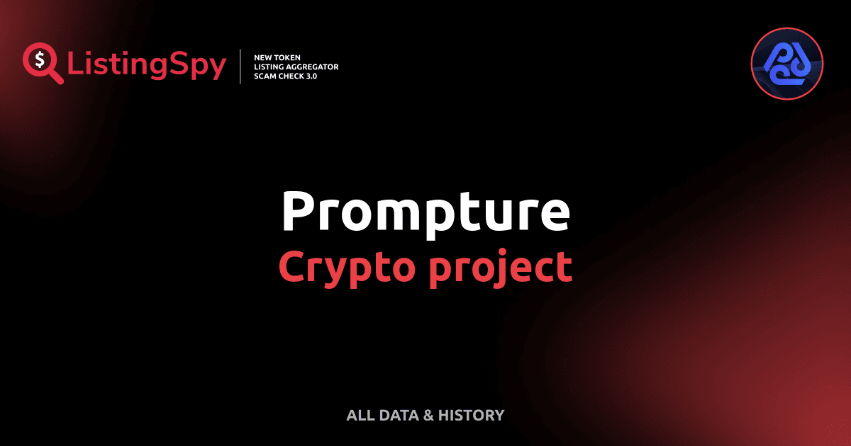 Prompture crypto project: PROMPT token listings, events, analysis ...