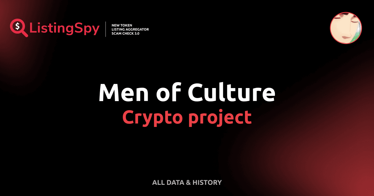 Men of Culture crypto project: CULTURE token listings, events, analysis ...