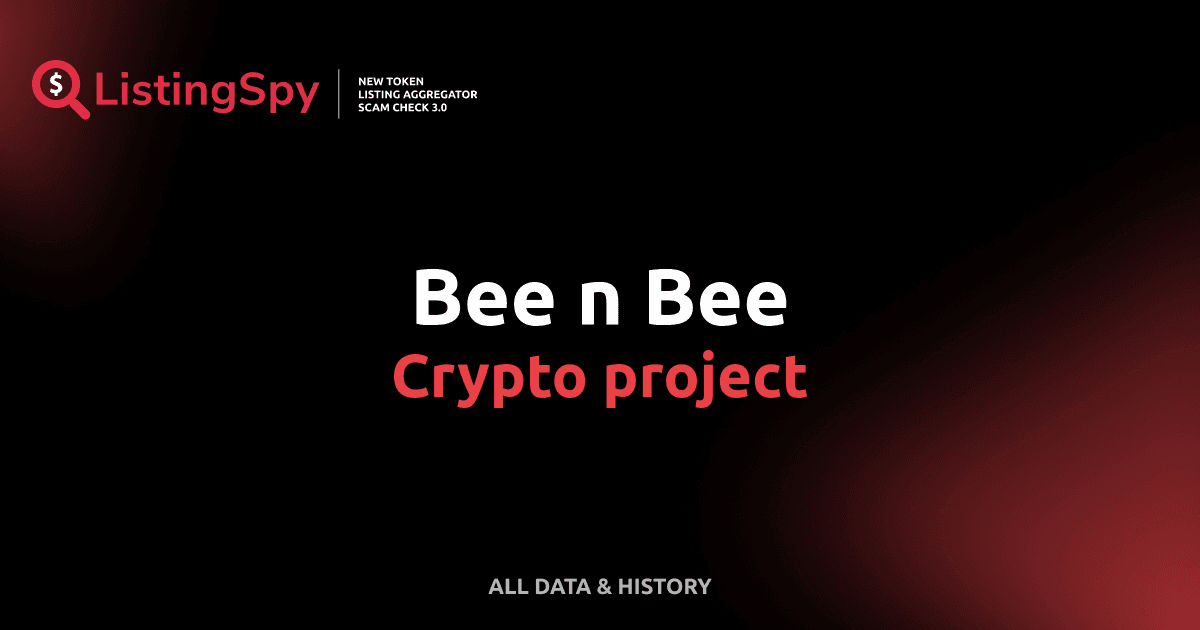 Bee n Bee crypto project: BNBee token listings, events, analysis ...