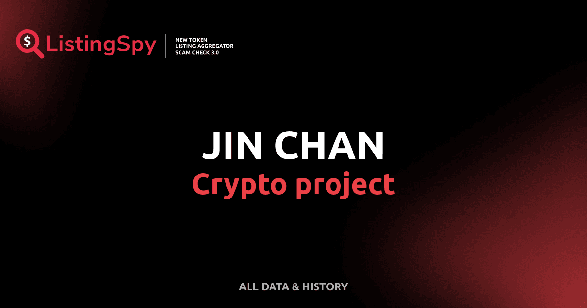 JIN CHAN crypto project: GOLDEN TOAD token listings, events, analysis | ListingSpy