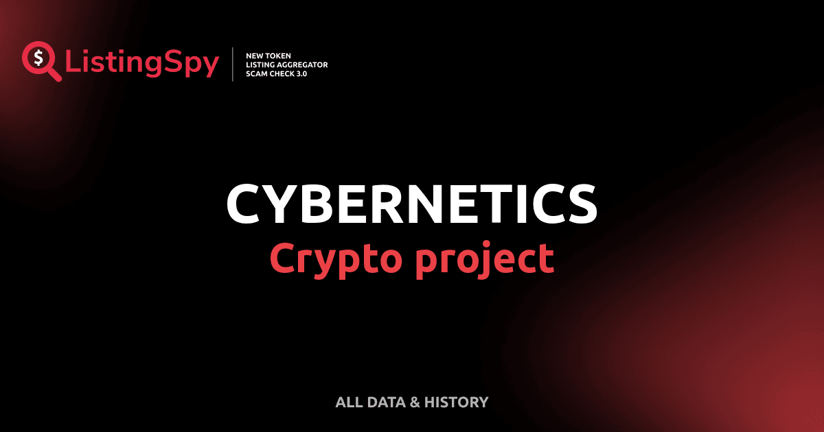 CYBERNETICS crypto project: CYBERNETICS token listings, events ...