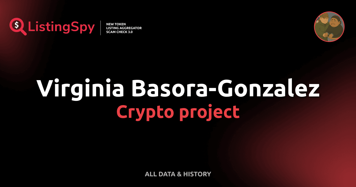 Virginia Basora-Gonzalez crypto project: VBG token listings, events ...