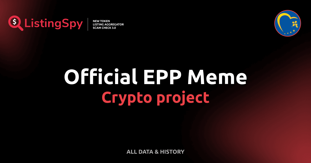 Official EPP Meme crypto project: EPP token listings, events, analysis ...