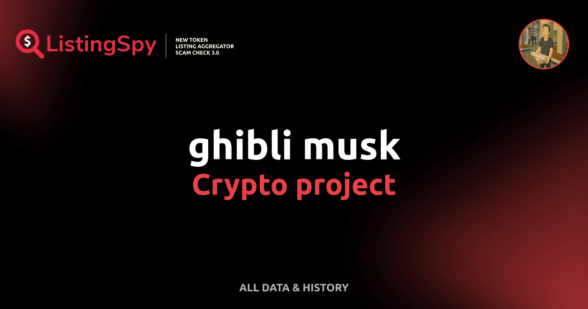 ghibli musk crypto project: Ghilon token listings, events, analysis ...