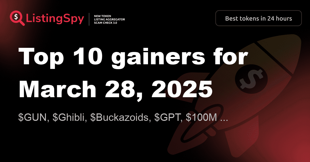 Awesome Wins for $Ghibli, $Buckazoids, $GPT Tokens with Master Win of ...