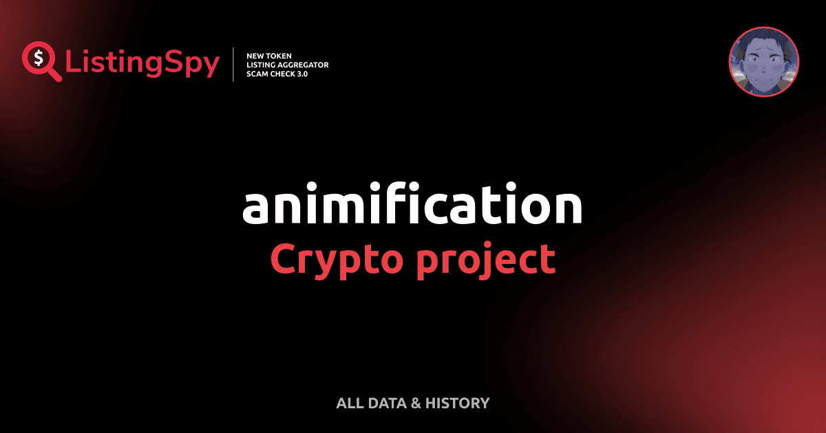 animification crypto project: anime token listings, events, analysis ...