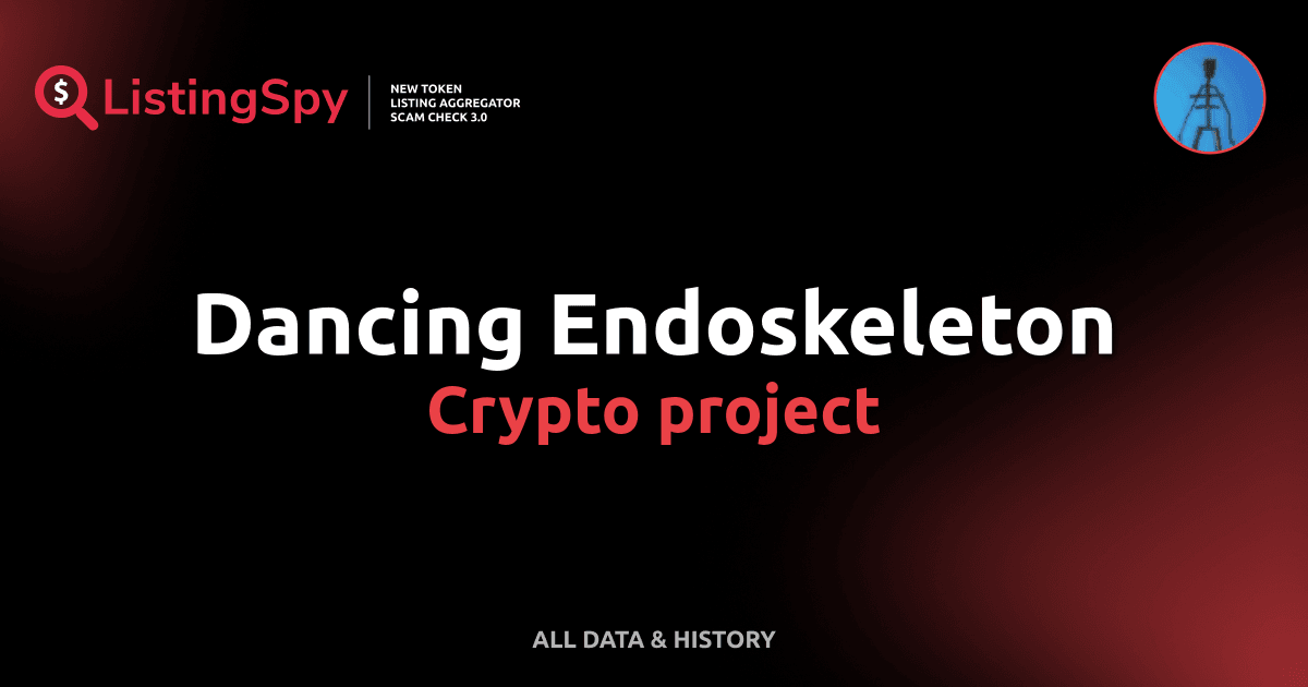 Dancing Endoskeleton crypto project: Glendo token listings, events ...