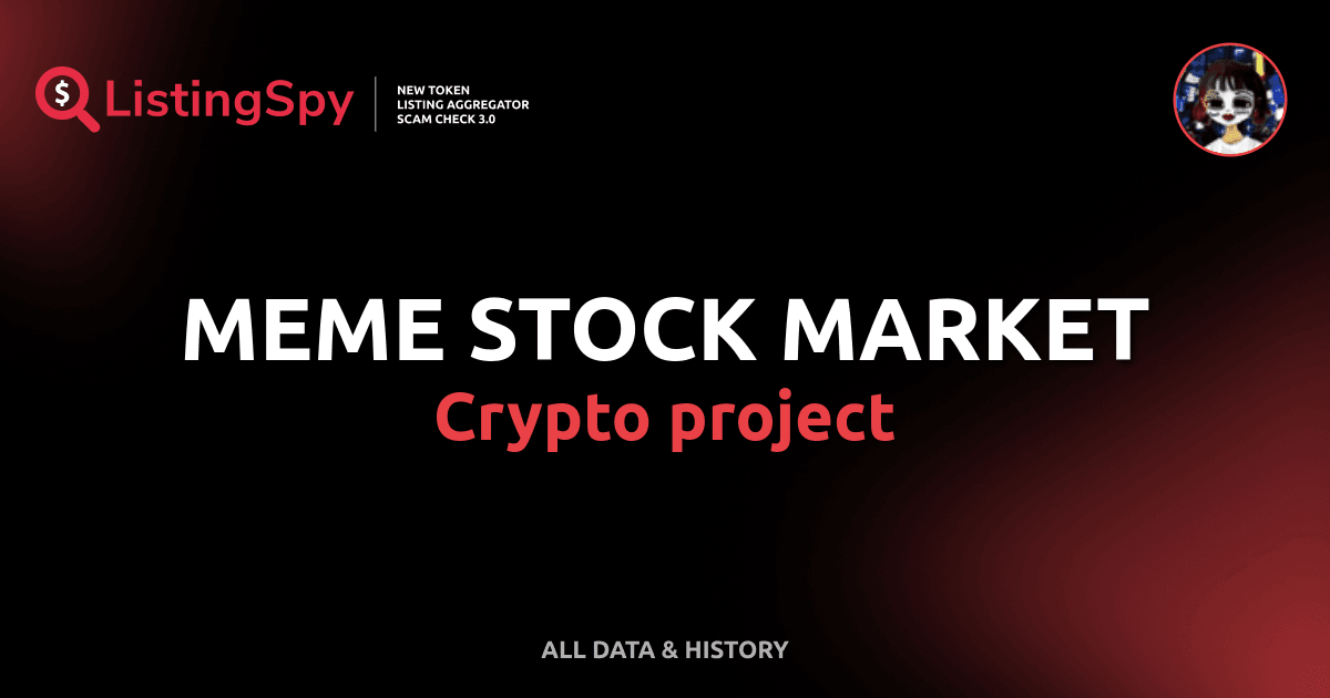 MEME STOCK MARKET crypto project: LOLZZZ token listings, events ...