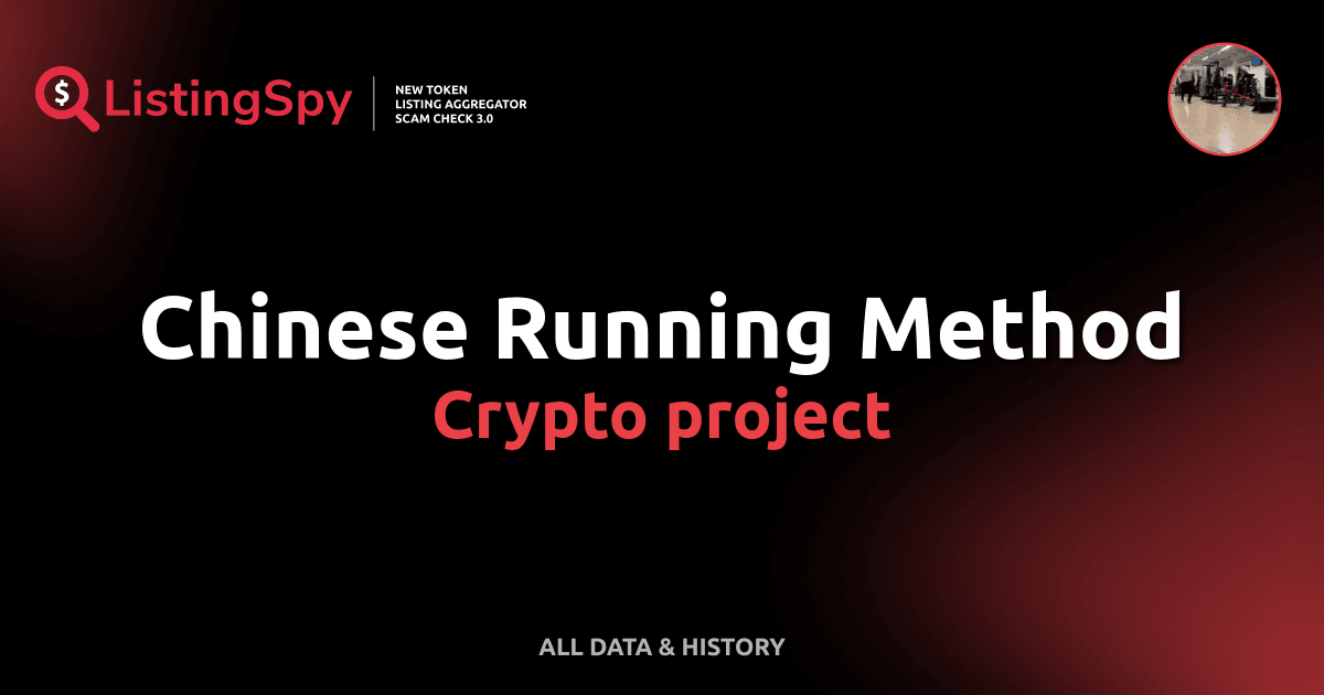 Chinese Running Method crypto project: METHOD token listings, events ...