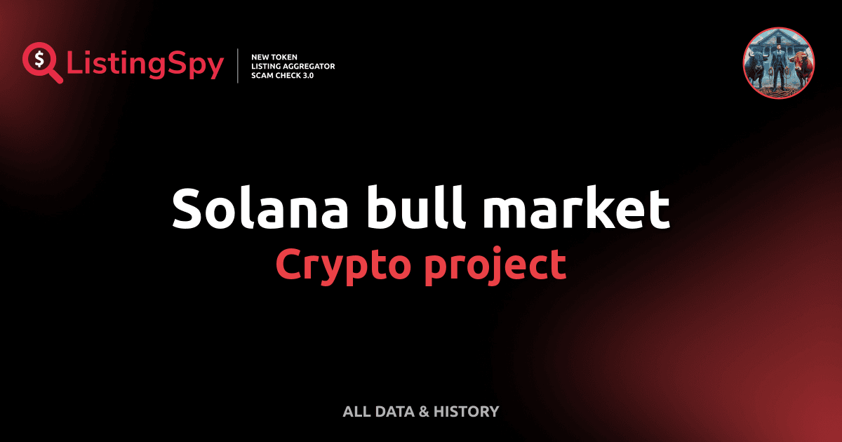 Solana bull market crypto project: SBM token listings, events, analysis ...