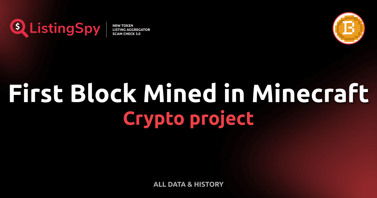 First Block Mined in Minecraft crypto project: mBTC token listings ...