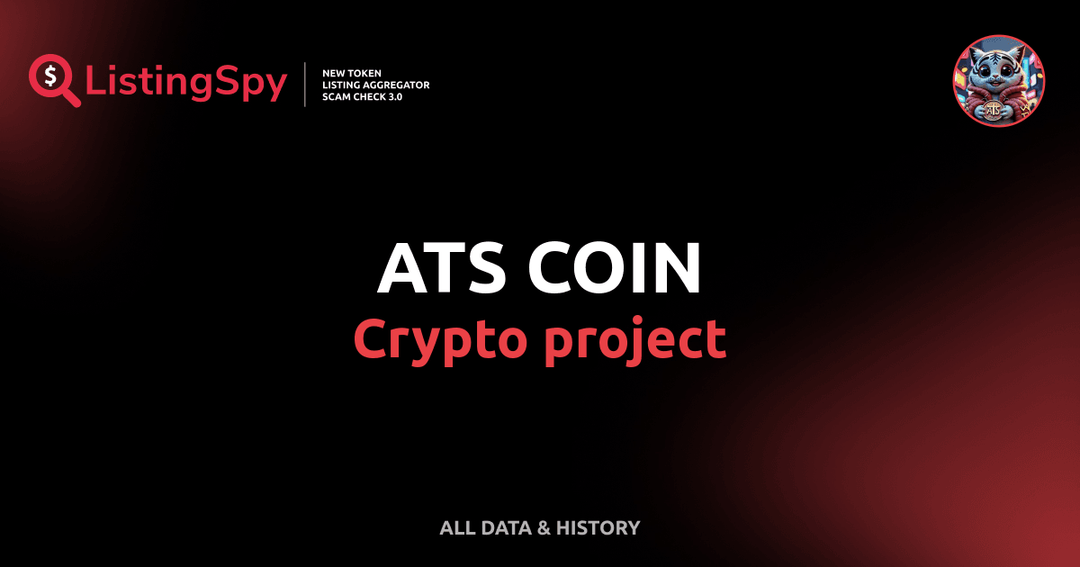 ATS COIN crypto project: ATSCOIN token listings, events, analysis ...