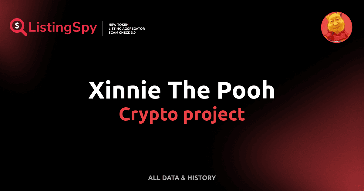 Xinnie The Pooh crypto project: XTP token listings, events, analysis ...