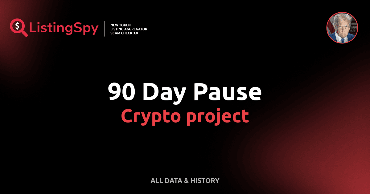 90 Day Pause crypto project: PAUSE token listings, events, analysis ...
