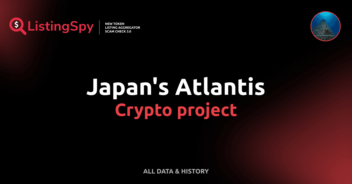 Japan's Atlantis crypto project: Yonaguni token listings, events ...