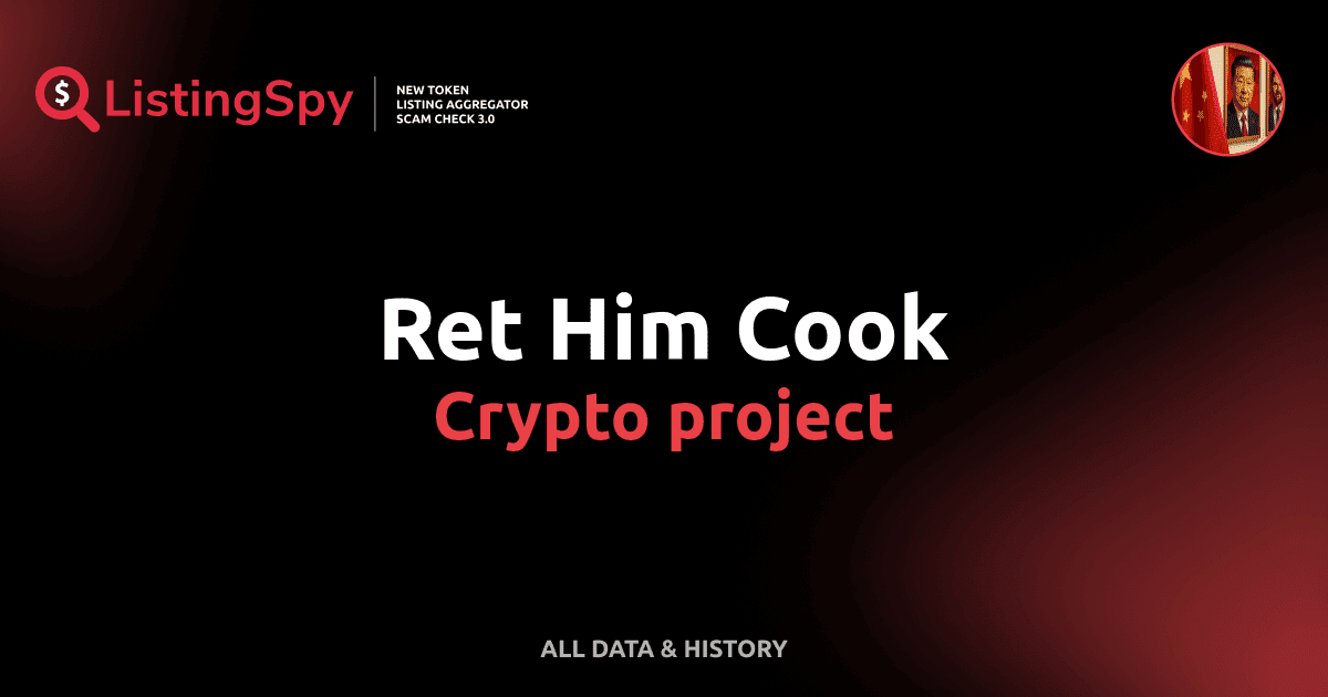 Ret Him Cook crypto project: RHC token listings, events, analysis ...