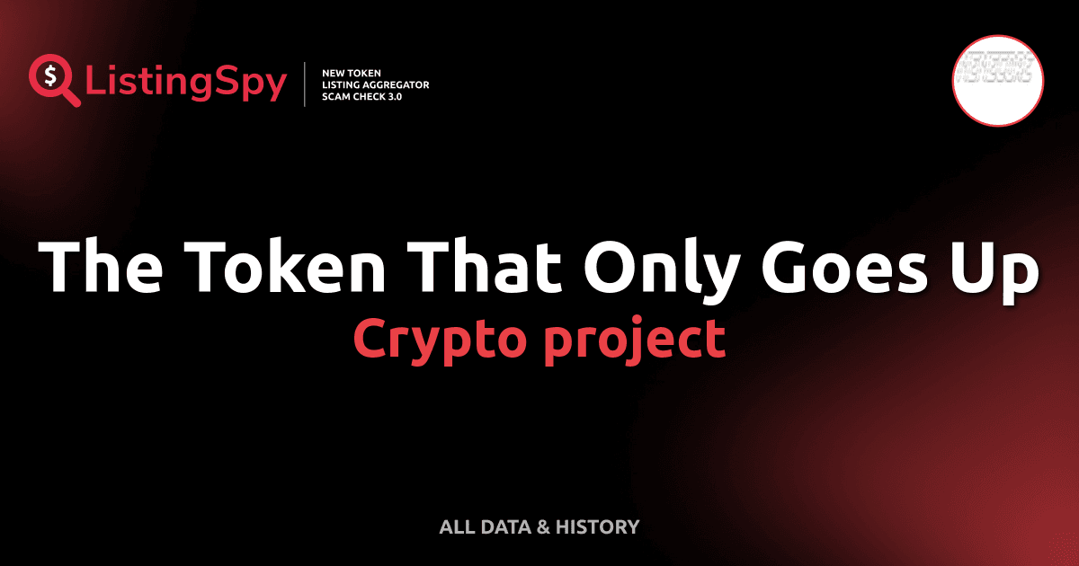 Thе Token That Only Goes Up crypto project: MEMECORE token listings, events, analysis | ListingSpy