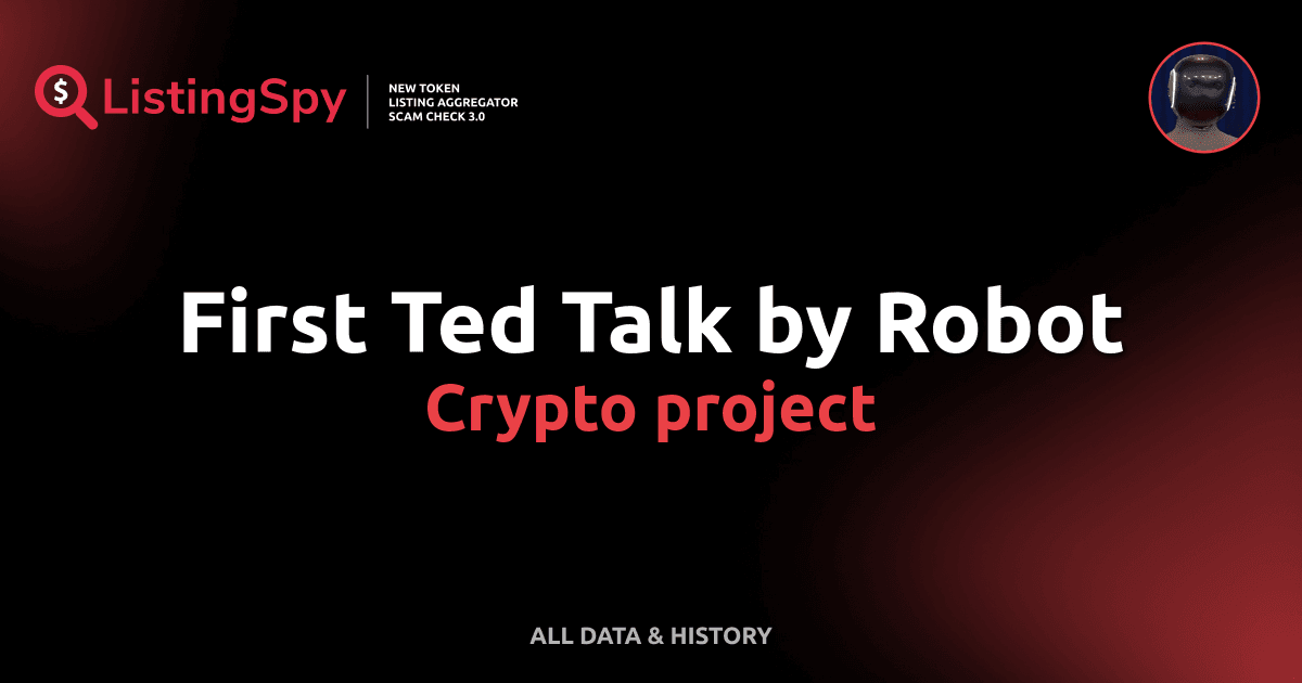 First Ted Talk by Robot crypto project: Neo token listings, events ...