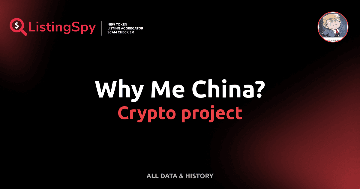 Why Me China? crypto project: WMC token listings, events, analysis ...