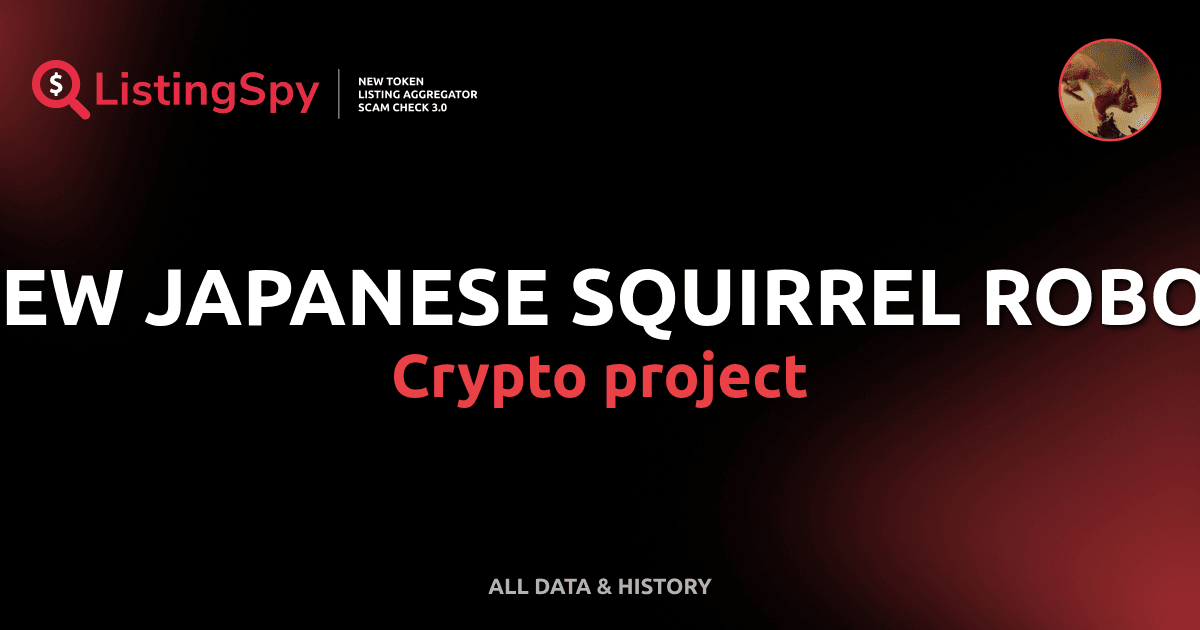NEW JAPANESE SQUIRREL ROBOT crypto project: SALTO token listings ...