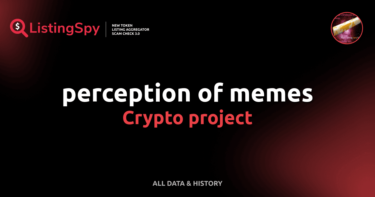 perception of memes crypto project: CHEESE token listings, events ...