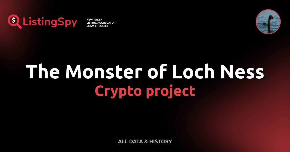 The Monster of Loch Ness crypto project: Nessie token listings, events ...