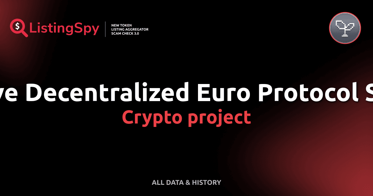 Native Decentralized Euro Protocol Share crypto project: NDEPS token ...