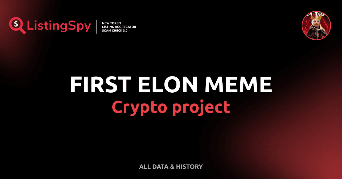 FIRST ELON MEME crypto project: TECHNOKING token listings, events ...