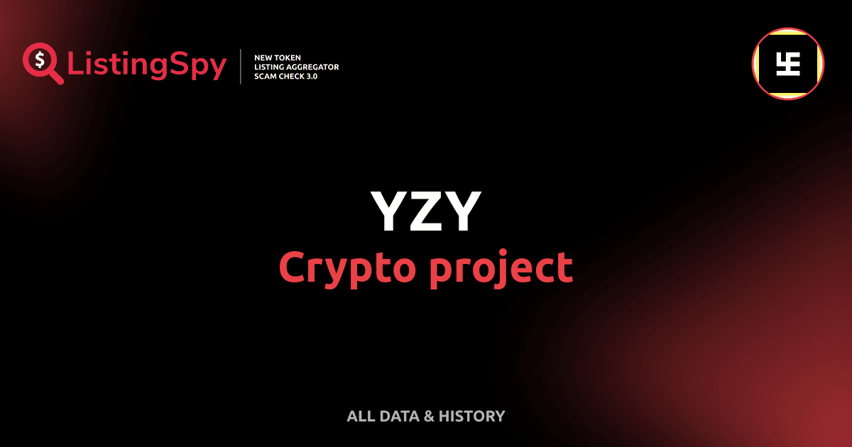 YZY crypto project: RZRKT token listings, events, analysis | ListingSpy