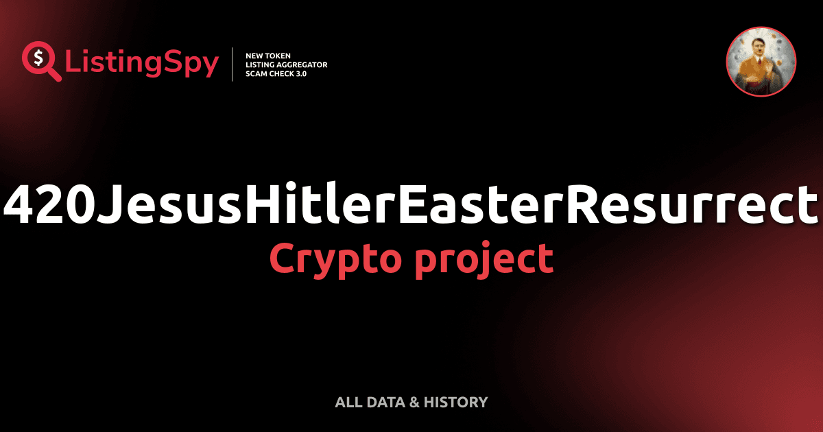 420JesusHitlerEasterResurrect crypto project: Quadrinity token listings ...