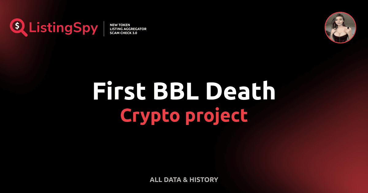 First BBL Death crypto project: María token listings, events, analysis ...