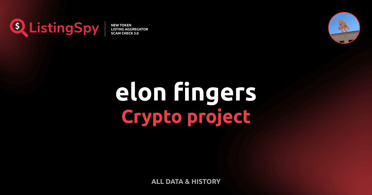 elon fingers crypto project: ef token listings, events, analysis ...
