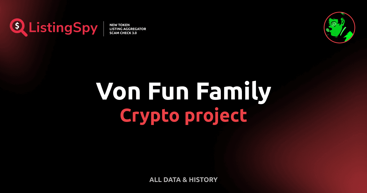 Von Fun Family crypto project: VFF token listings, events, analysis ...