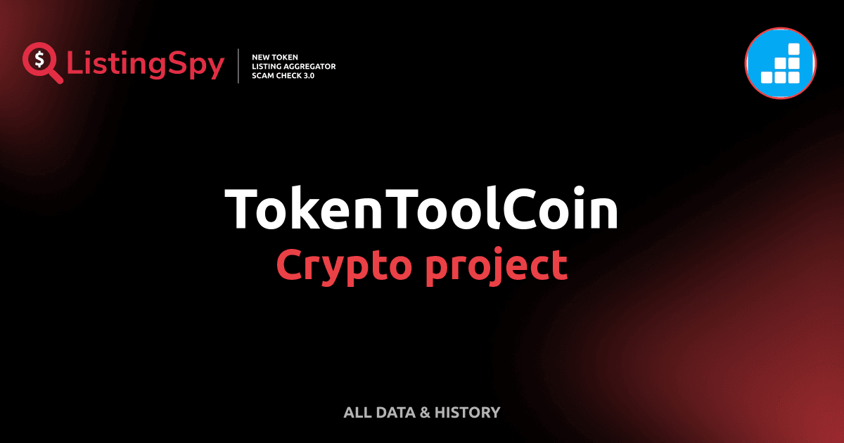 TokenToolCoin crypto project: TTC token listings, events, analysis ...