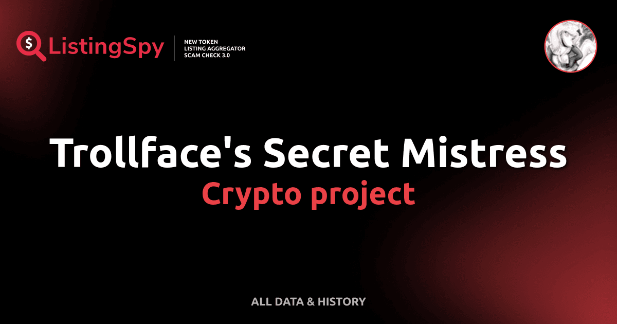 Trollface's Secret Mistress crypto project: Fursona token listings ...