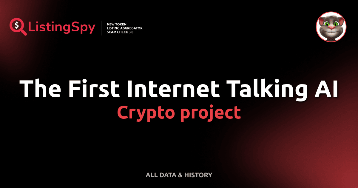 The First Internet Talking AI crypto project: TalkingTom token listings ...