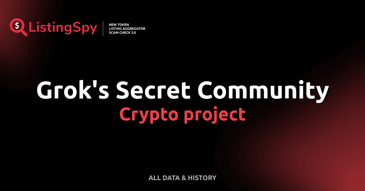 Grok's Secret Community crypto project: IlluminAI token listings ...