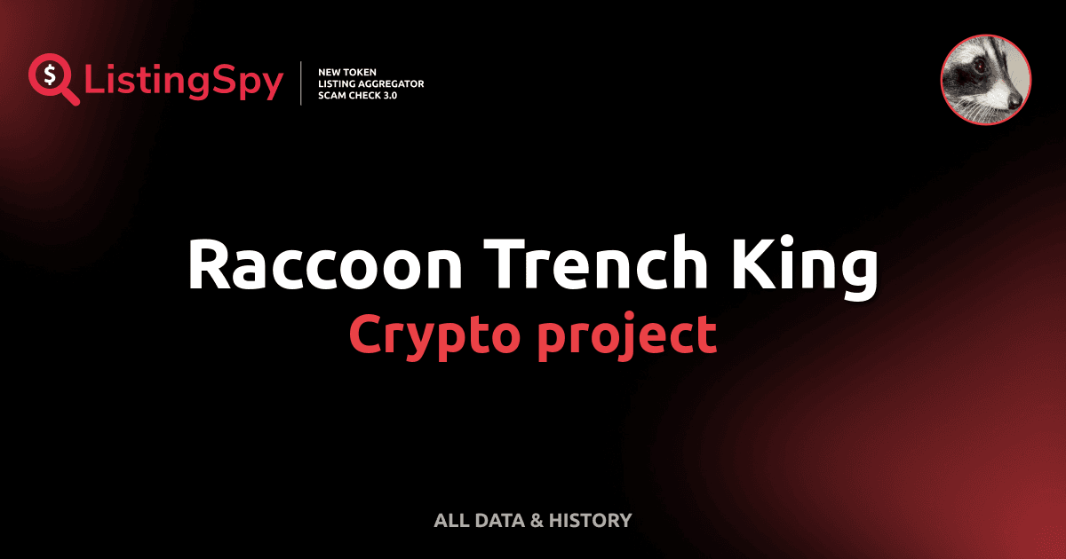 Raccoon Trench King crypto project: RTK token listings, events ...