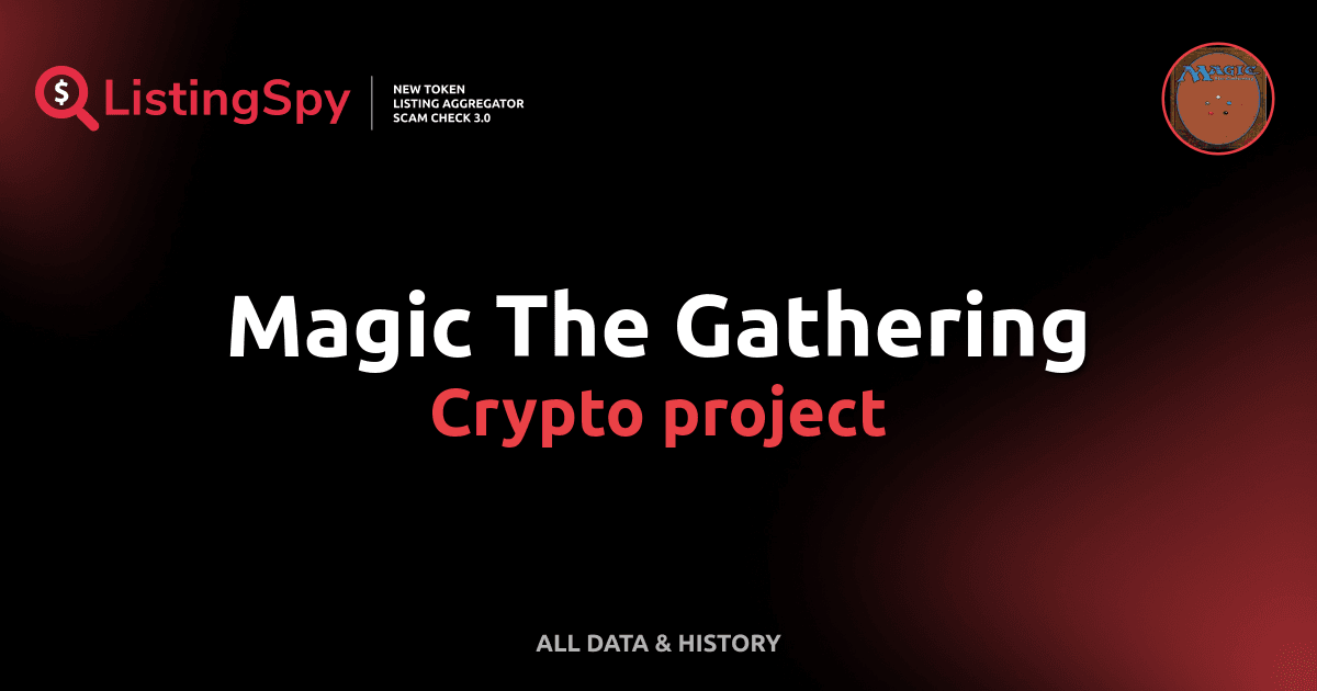 Magic The Gathering crypto project: MAGIC token listings, events ...