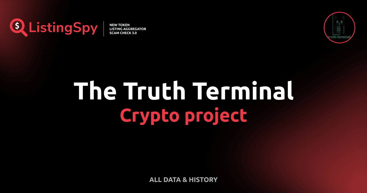 The Truth Terminal crypto project: TTT token listings, events, analysis ...