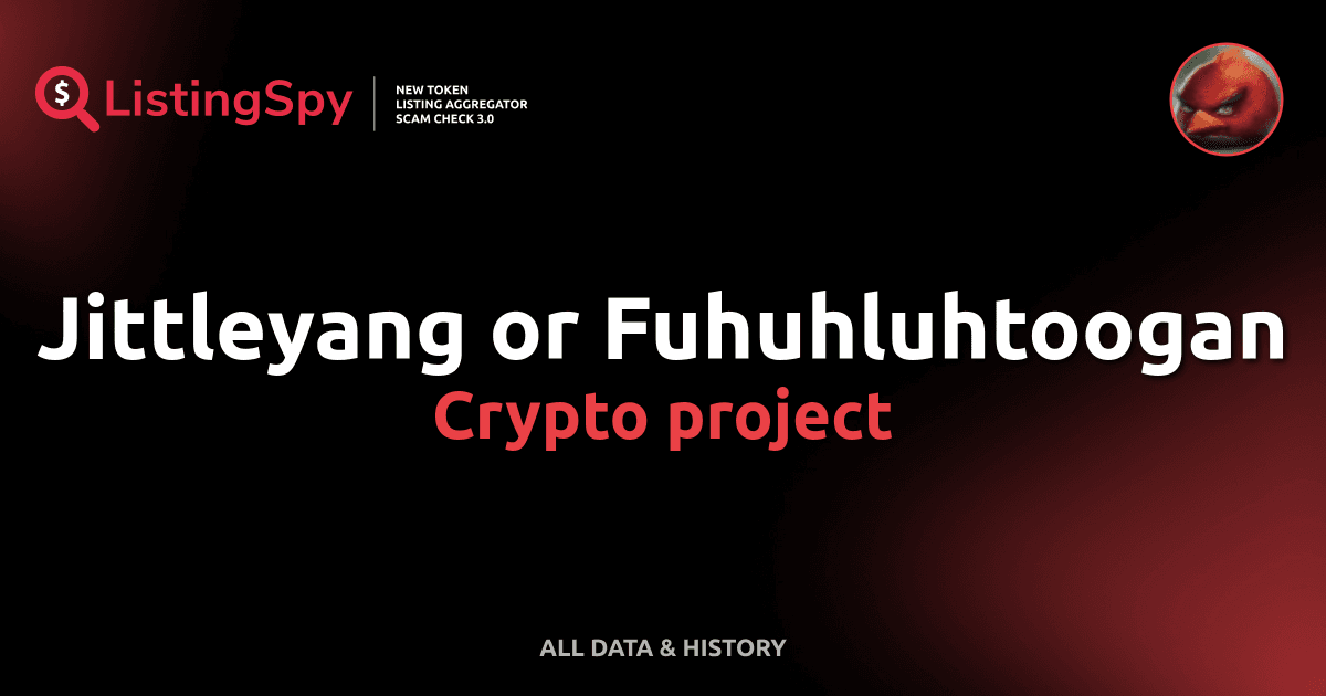 Jittleyang or Fuhuhluhtoogan crypto project: toogan token listings ...
