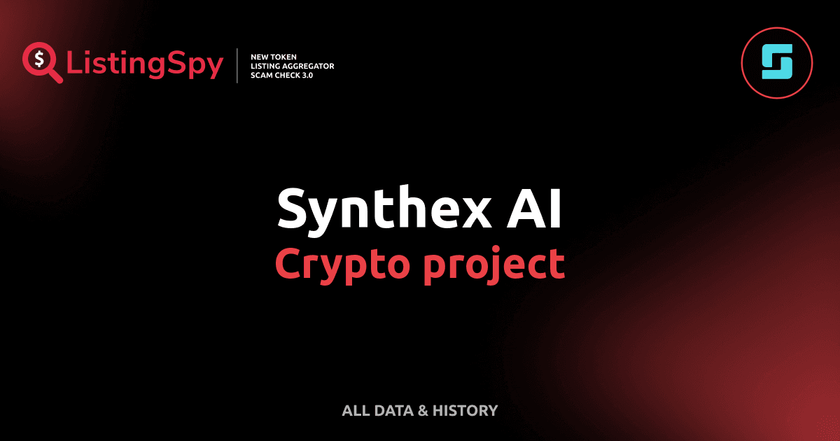 Synthex AI crypto project: STX token listings, events, analysis ...