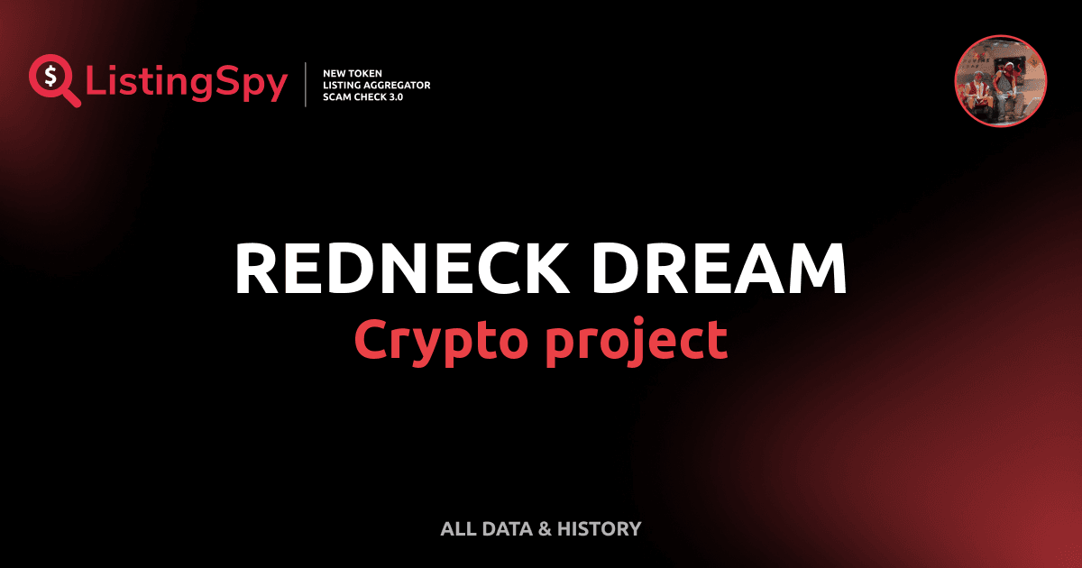 REDNECK DREAM crypto project: TRAILER token listings, events, analysis ...