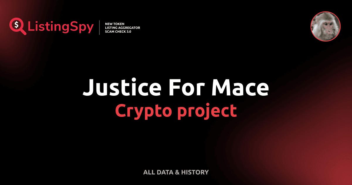 Justice For Mace crypto project: MACE token listings, events, analysis ...