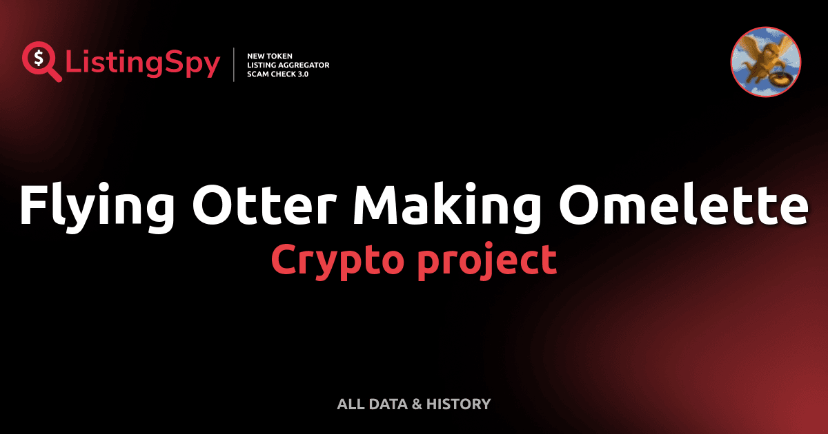 Flying Otter Making Omelette crypto project: FOMO token listings ...